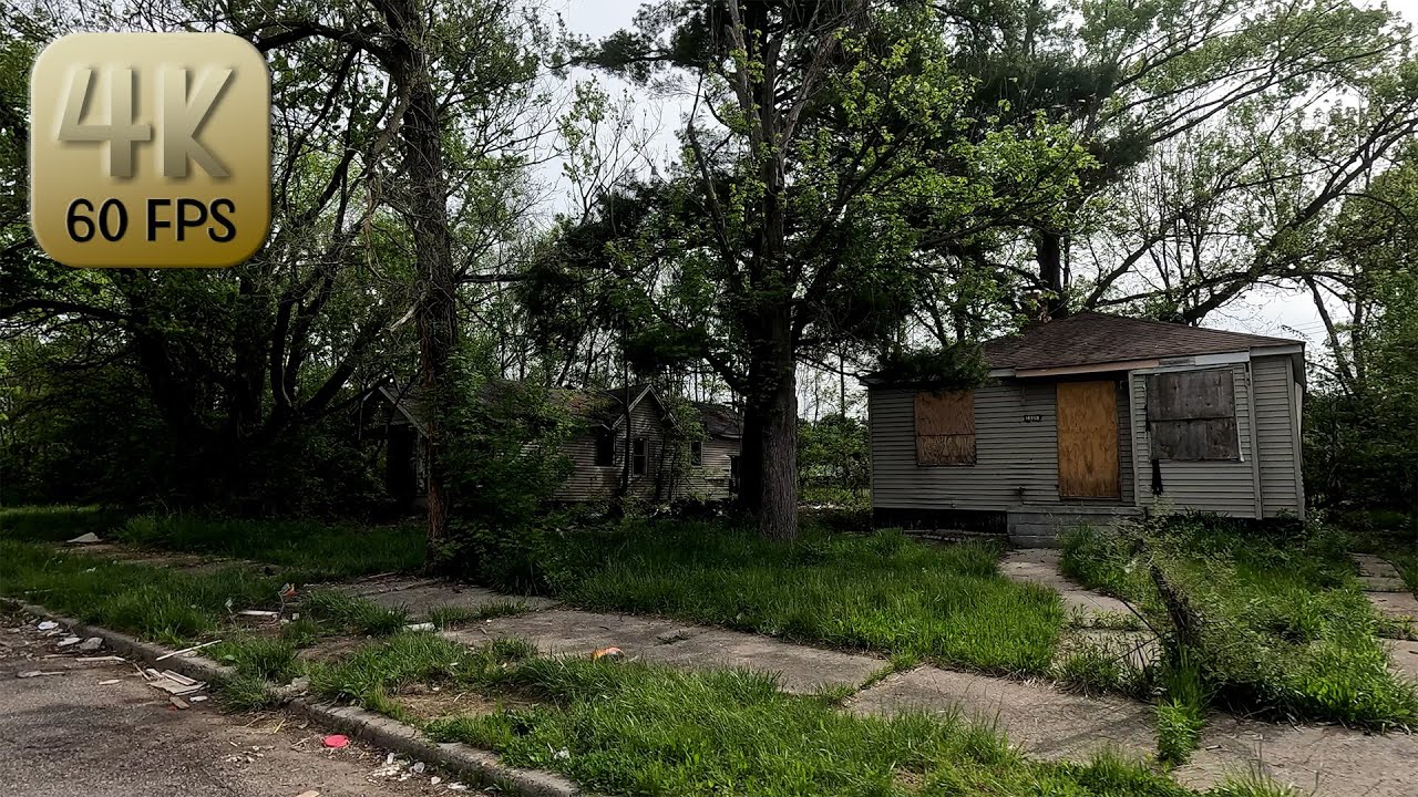 Driving Around Detroit Hood - "Westwood Park/Brightmoor" Neighborhood ...