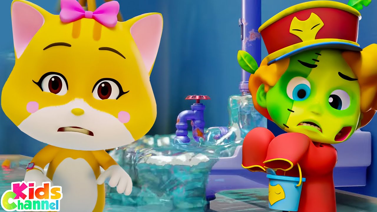 Broken Pipe Boo Boo + More Animals Cartoon & Halloween Videos for Kids ...