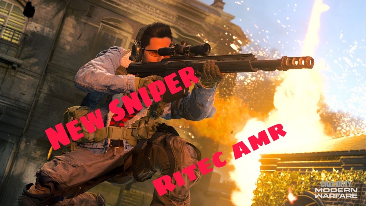 Call of duty MW (NEW SNIPER) MONTAGE - YouTube