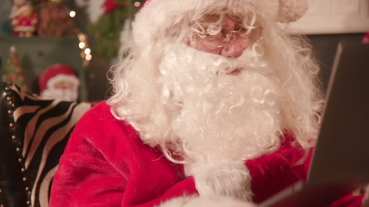 Zoom Santa - Santa IT Training - YouTube