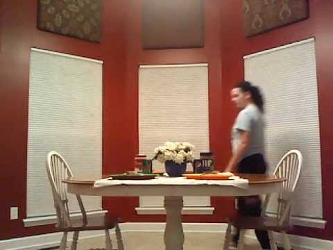 Sammi Sudduth Tablecloth Trick- Honors Physics I - YouTube
