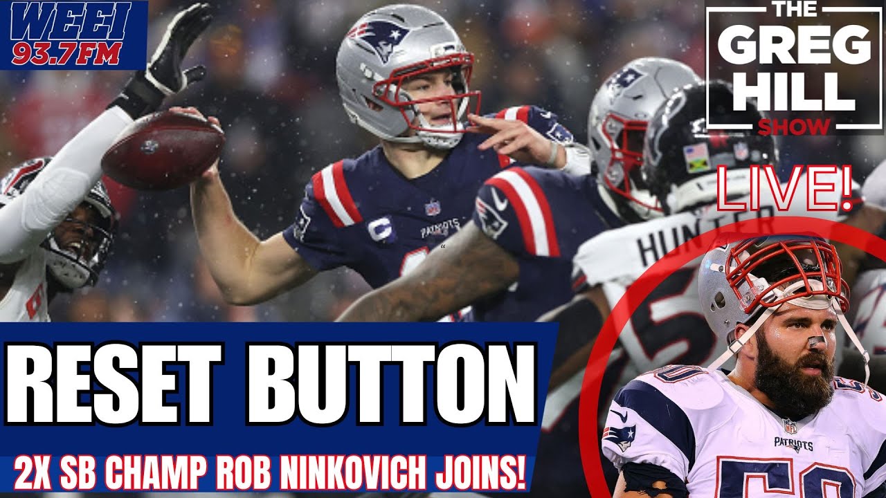 Does Drake Maye Get a Pass? Pats DEF Getting Respect? Rob Ninkovich ...