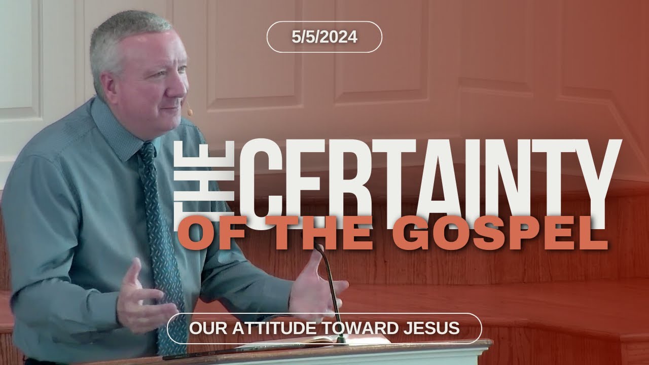 Luke - The Certainty of the Gospel - Week 18 - Our Attitude Toward ...