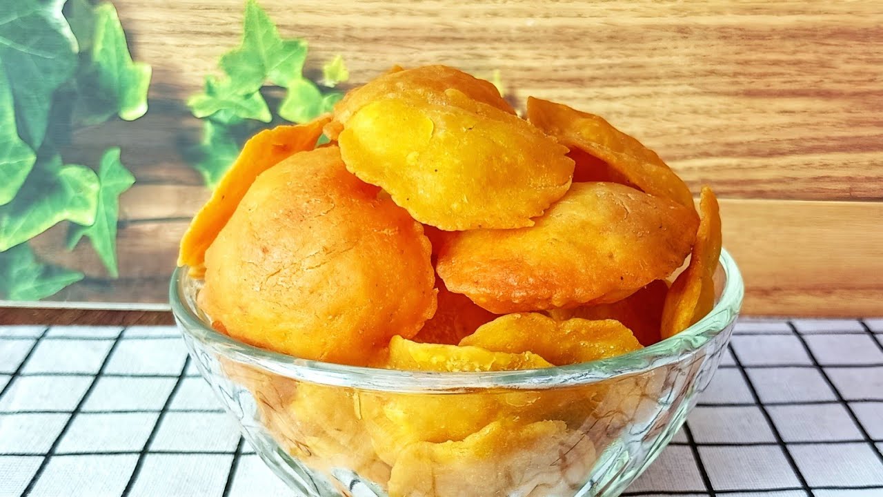 CARA MUDAH MEMBUAT KERIPIK LABU KUNING RENYAH DAN GURIH - YouTube