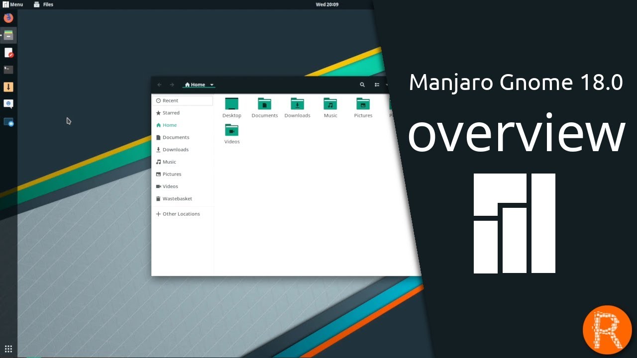 Manjaro Gnome 18.0 overview | Enjoy the simplicity - YouTube