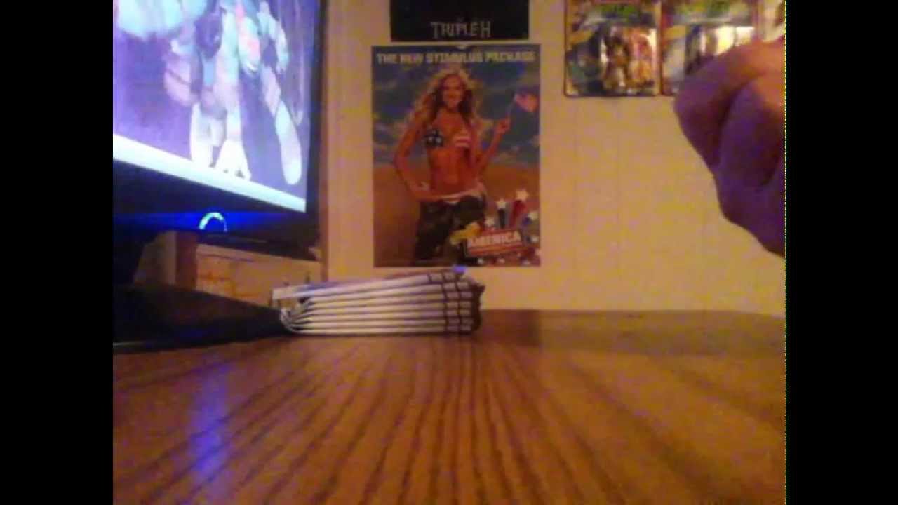 WWE 2012 Topps trading cards box opening #4 - YouTube