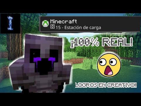 ¡Cómo conseguir logros en modo creativo! | Minecraft pe.. - YouTube