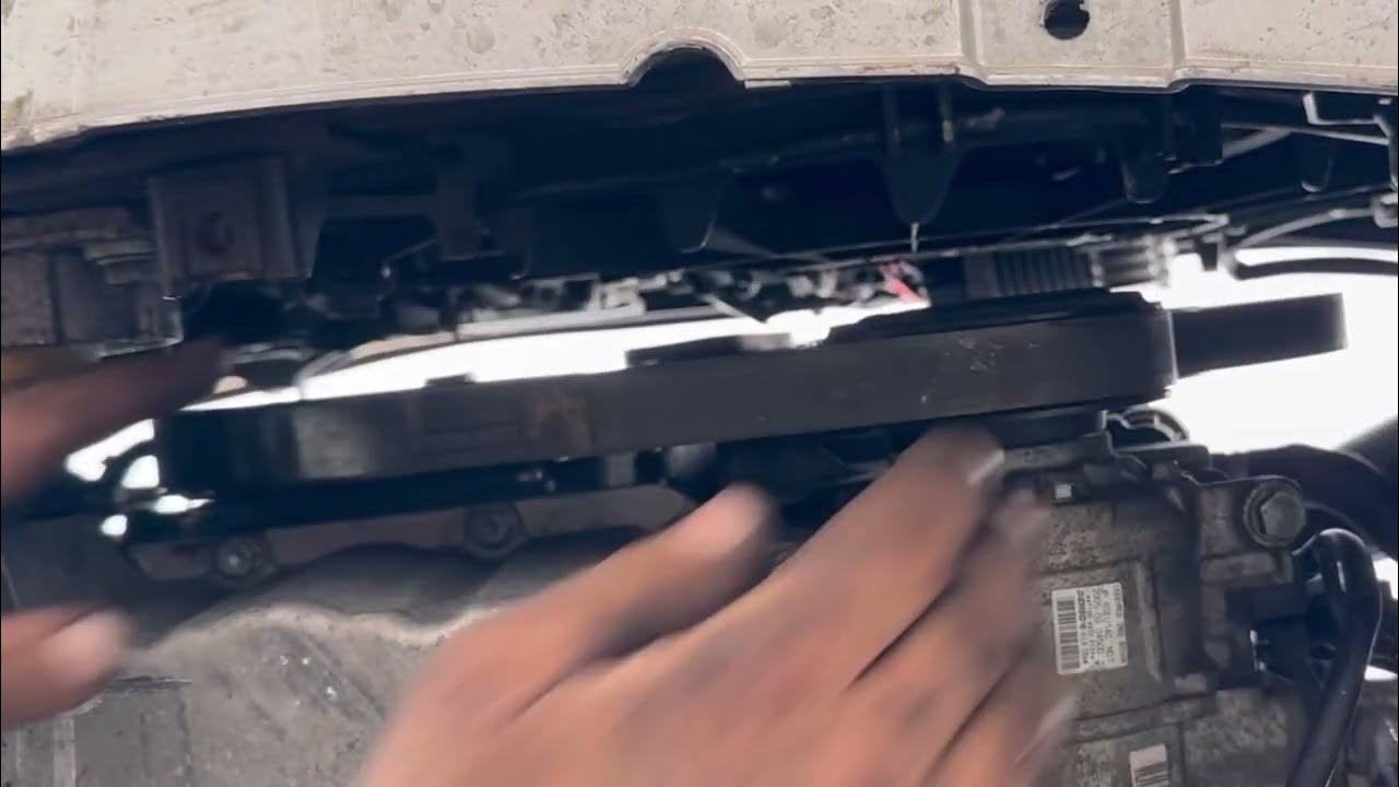 Audi A4 serpentine Belt Replace 2005.5-2008 B7 2.0t engine accessories ...