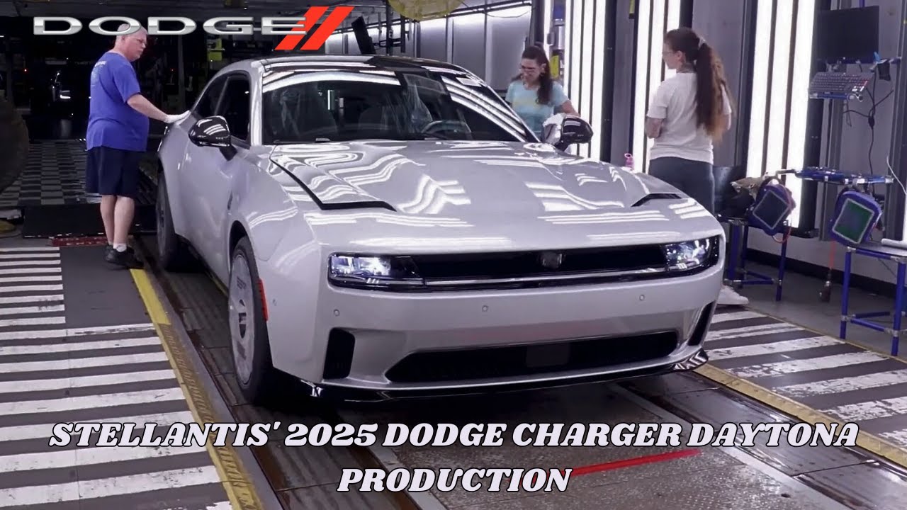 Stellantis' 2025 Dodge Charger Daytona Production - YouTube