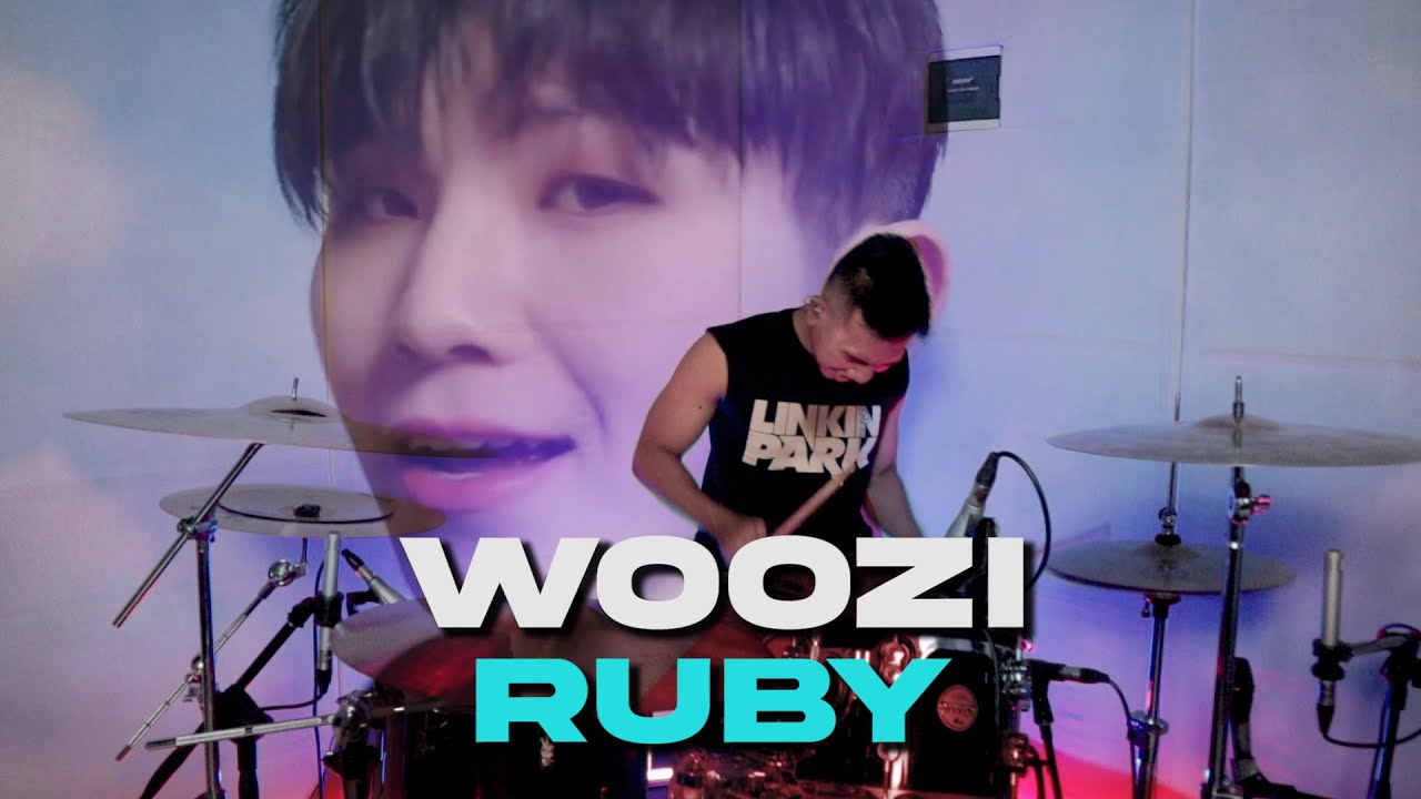 WOOZI - 'RUBY' - DRUM COVER - YouTube