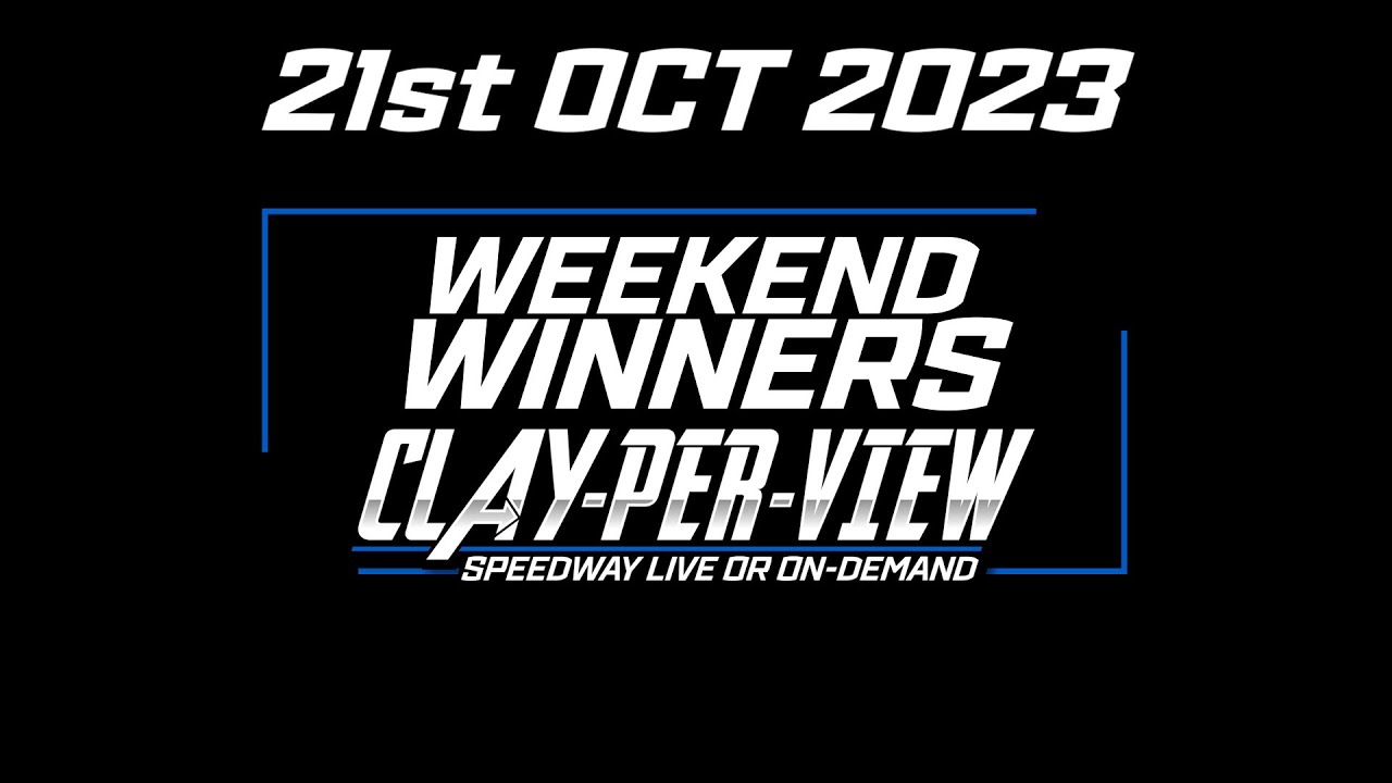 Weekend Winners | 21st Oct 2023 | Clay-Per-View - YouTube
