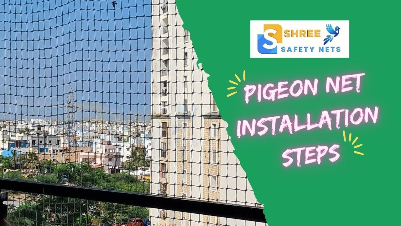How to Install Pigeon Nets with step by step guide - YouTube
