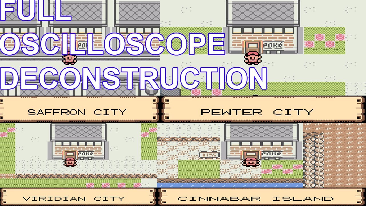 Pokémon Crystal OST Deconstructed: Viridian/Pewter/Saffron City ...