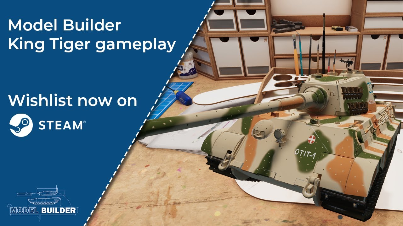 Model Builder - King Tiger Gameplay - YouTube