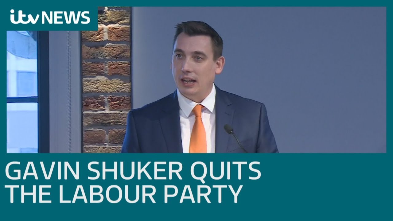 Luton South MP Gavin Shuker quits the Labour party | ITV News - YouTube