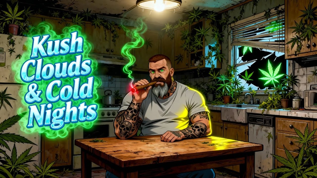 Kush Clouds & Cold Nights – SlowBurnKush | Emotional 420 Smoke Music - YouTube