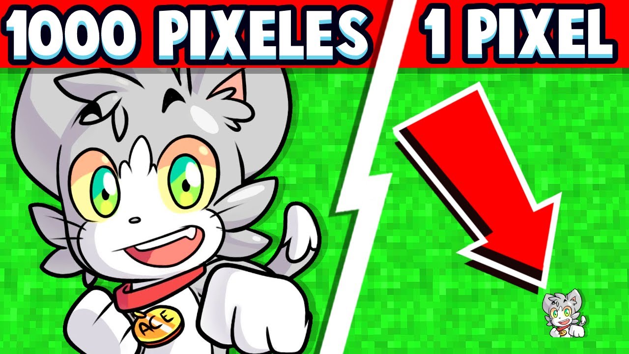 EL PIXELART de ACENIX más GRANDE de MINECRAFT! 😱 RÉCORD MUNDIAL ...