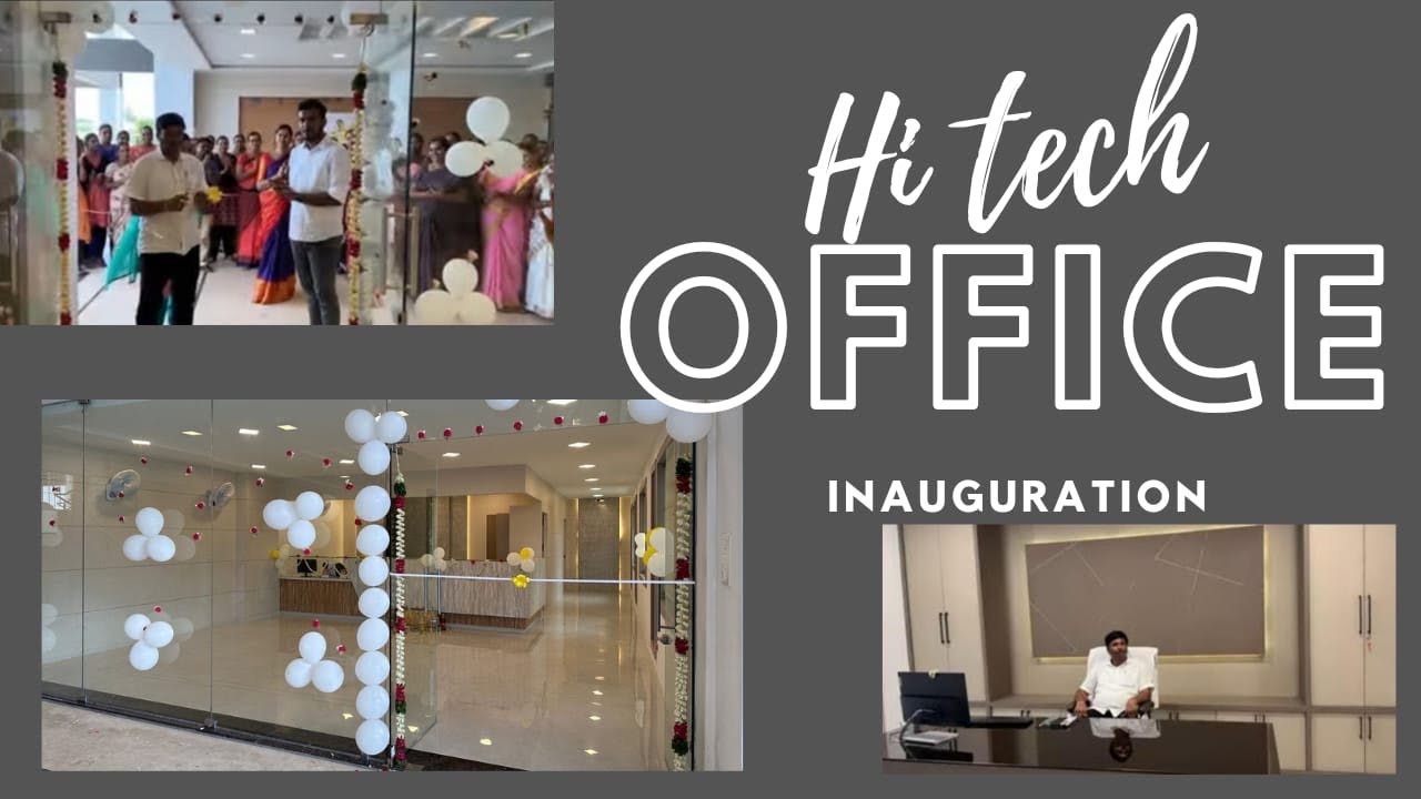 Inauguration of our new Hi-Tech office - YouTube