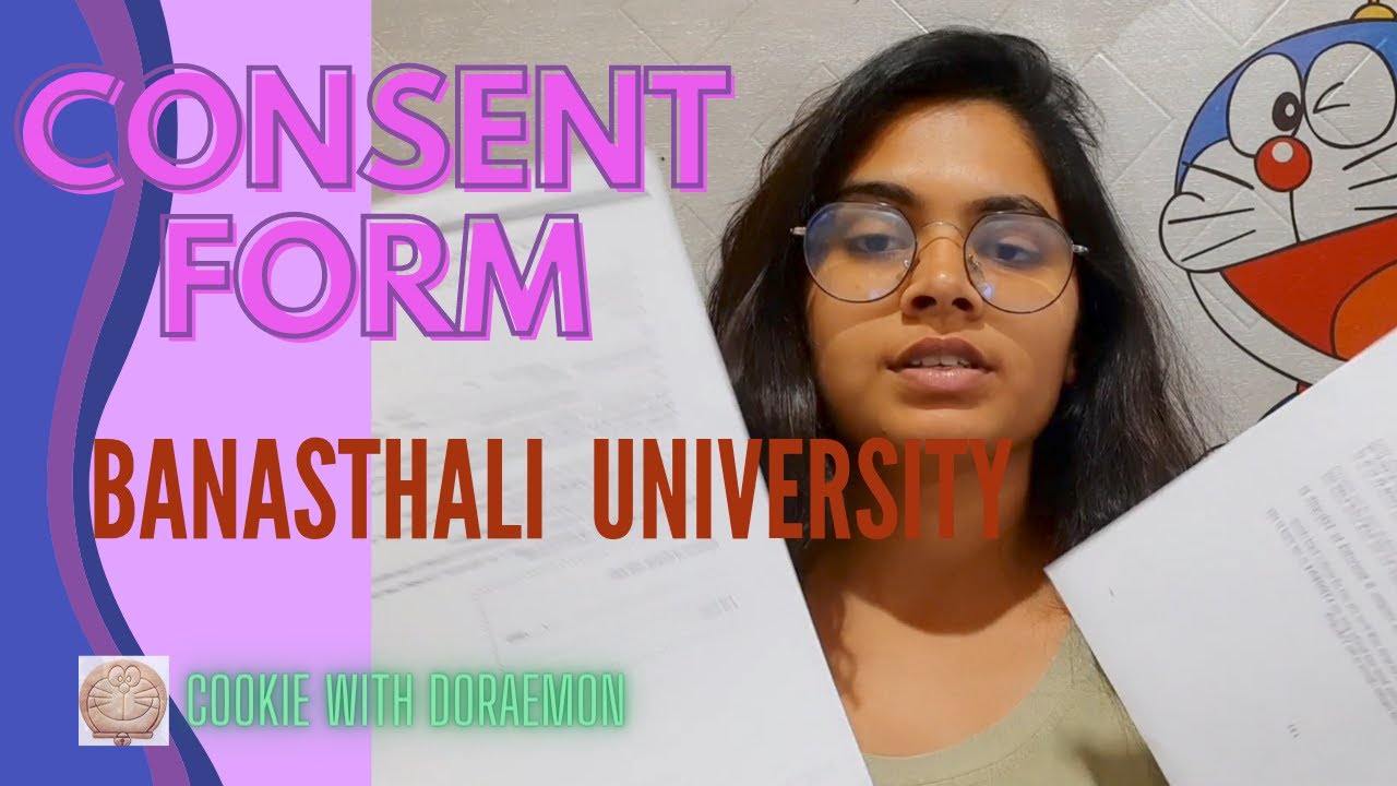 Full Details about Consent form of BANASTHALI VIDHYAPEETH | ITI AGARWAL ...