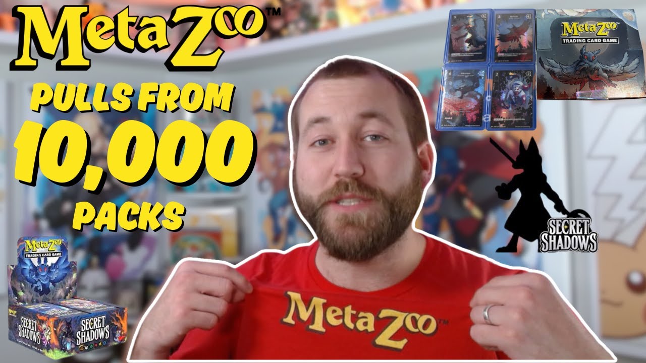 Pulls From 10,000 Packs of Metazoo Secret Shadows! +Torrential Tides ...