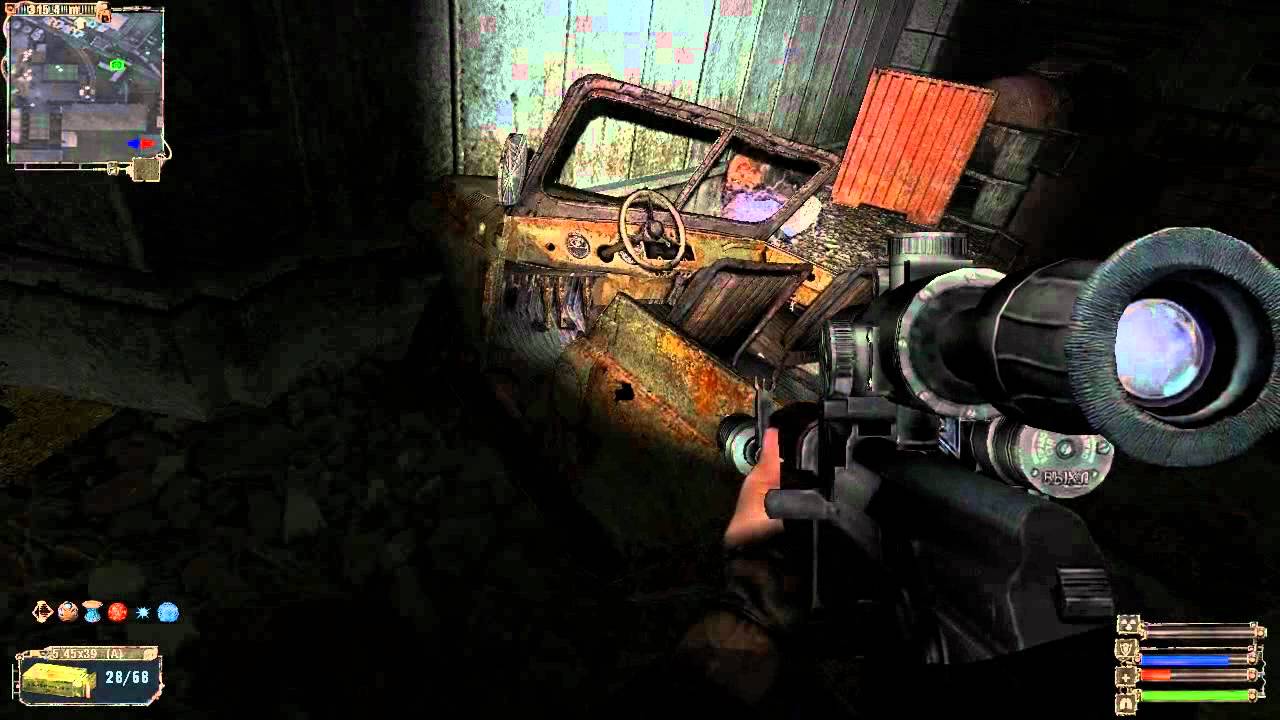 STALKER Shadow of Chernobyl AMK - Mutant anomaly (Glitch/Bug) - YouTube