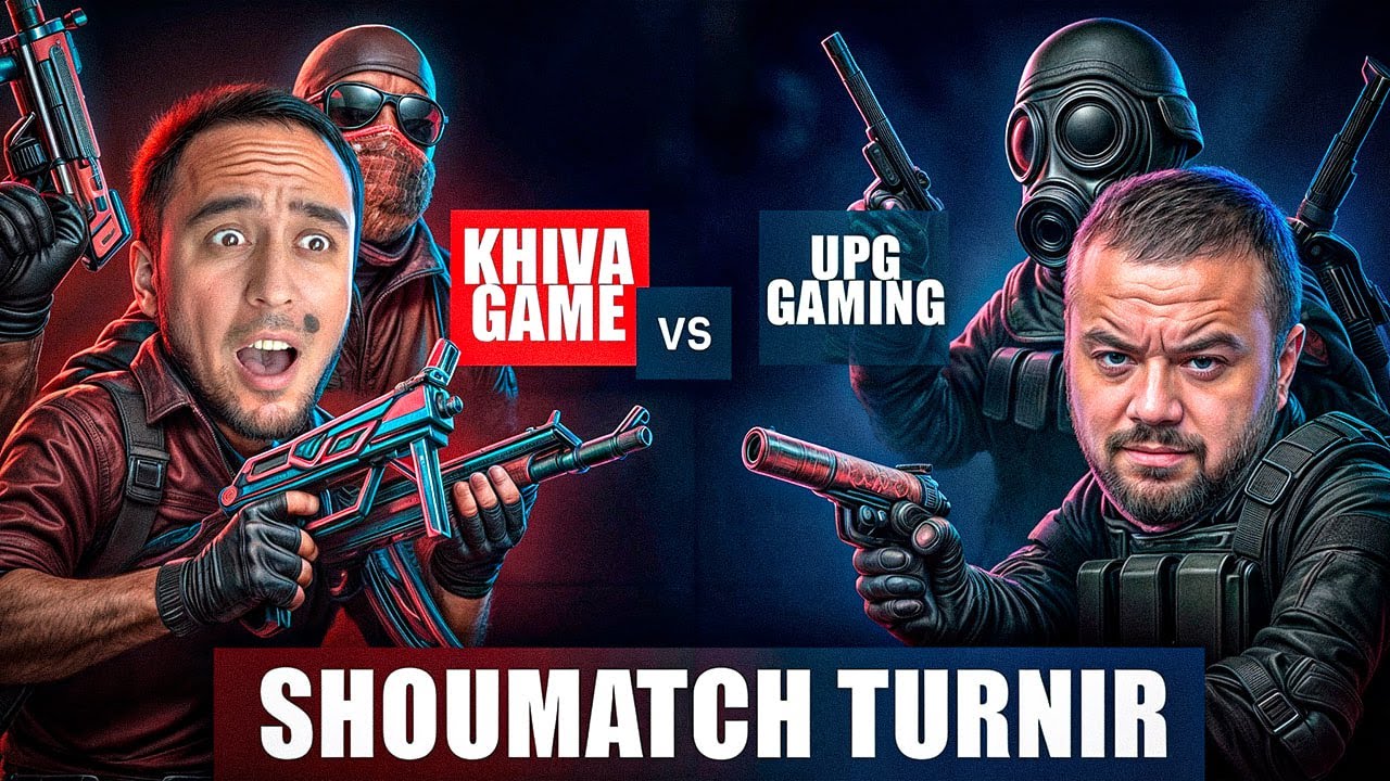 KHIVA GAME 5x5 UPG GAMING TURNIR SHOOMATCH JONLI EFIR - YouTube