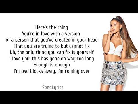 Ariana Grande - in my head (lyrics)