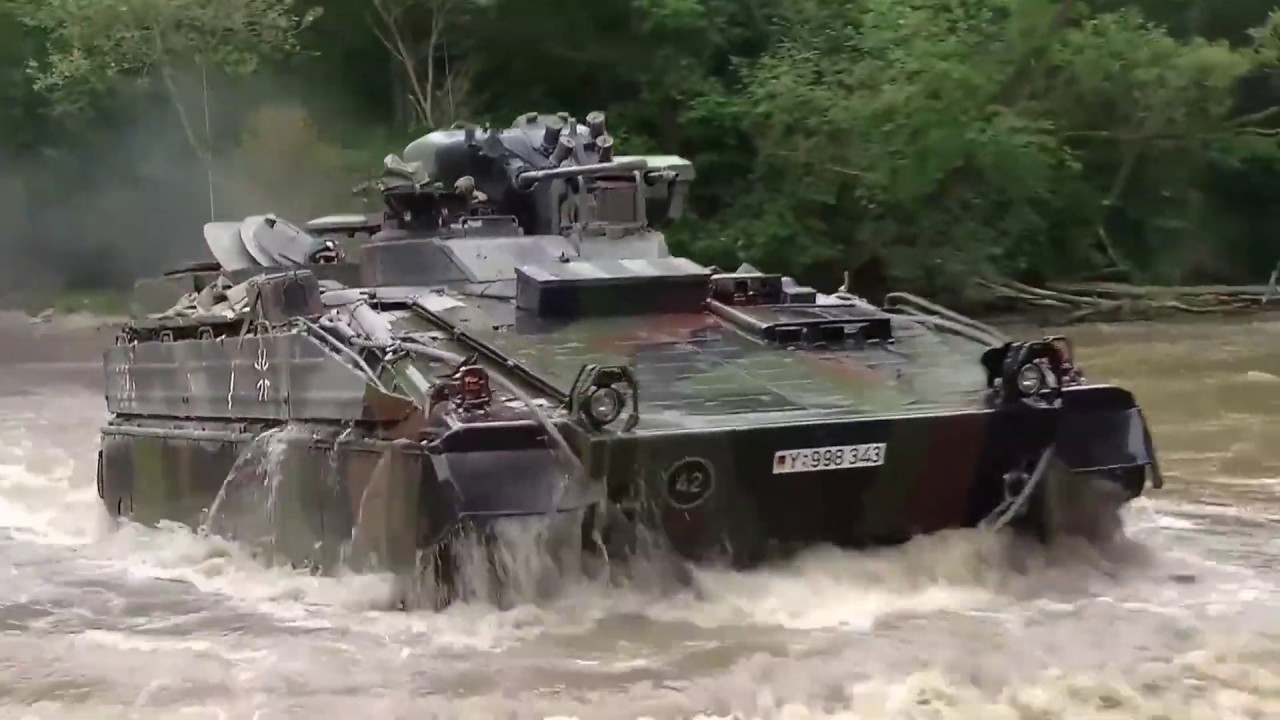 German Military Leopard 2 Tank , Marder IFV, GTK Boxer, TPZ Fuchs In ...