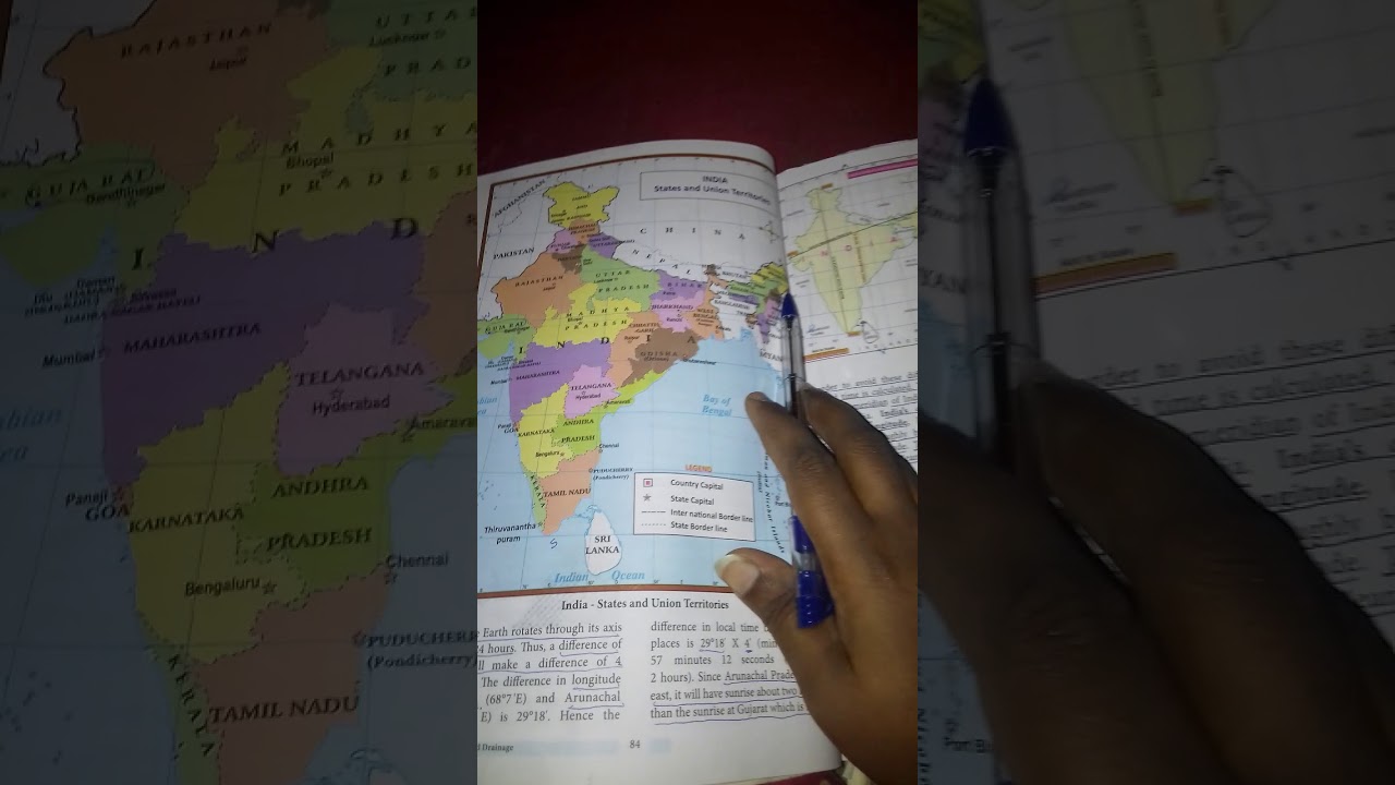Xth Std social science geography unit-1 part-2 video - YouTube
