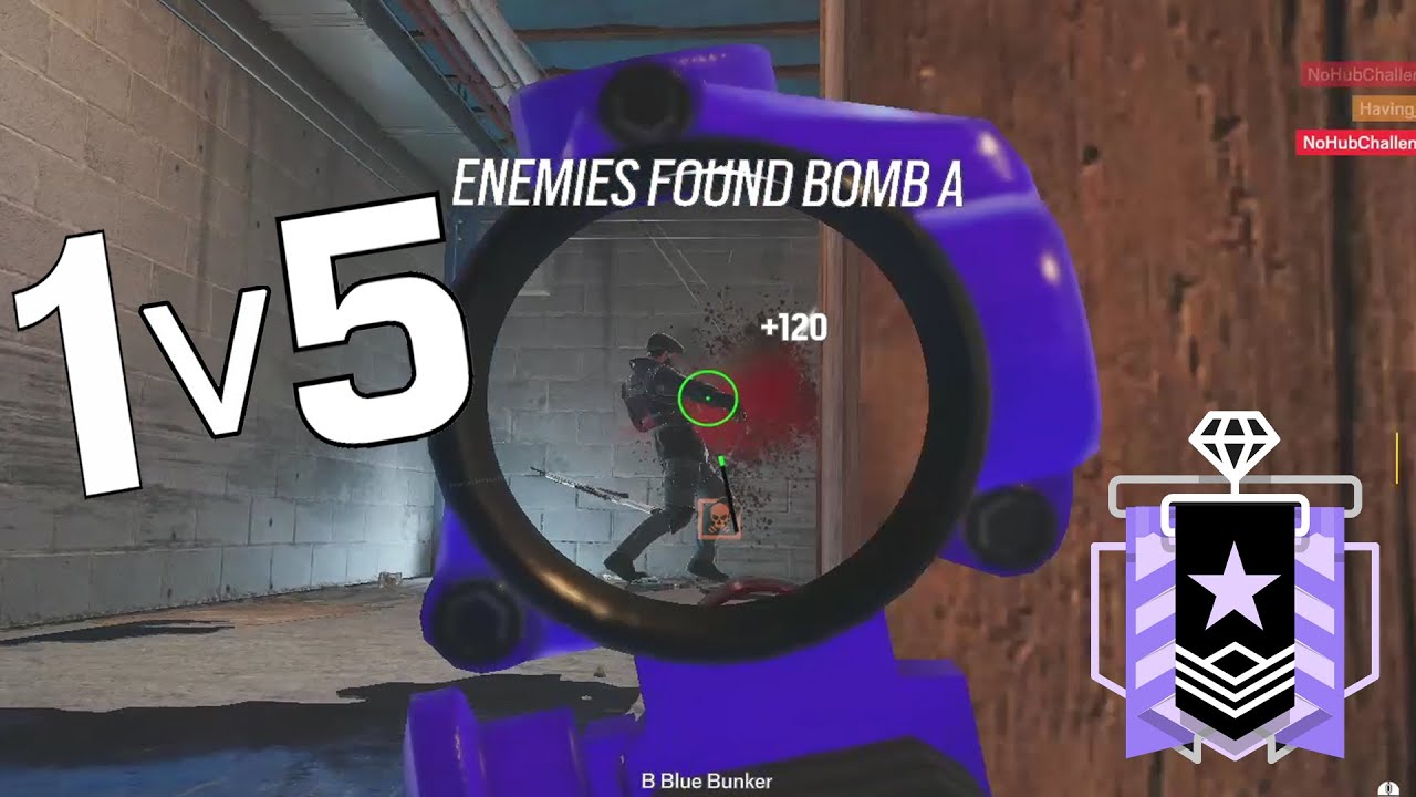 How a 15 Year Old Clutches a 1v5 - Rainbow Six Siege - YouTube