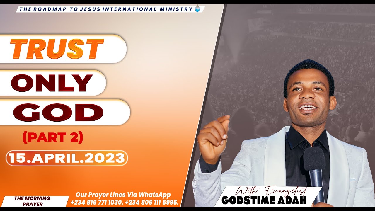 TRUST ONLY GOD - YouTube