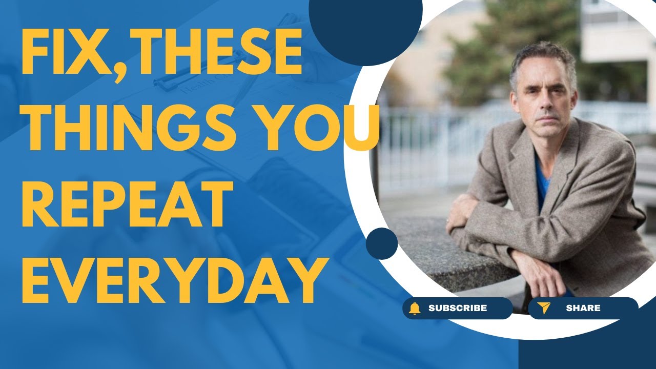 FIX THESE THINGS YOU REPEAT EVERYDAY || THE BEST MOTIVATIONAL SPEECH DR ...