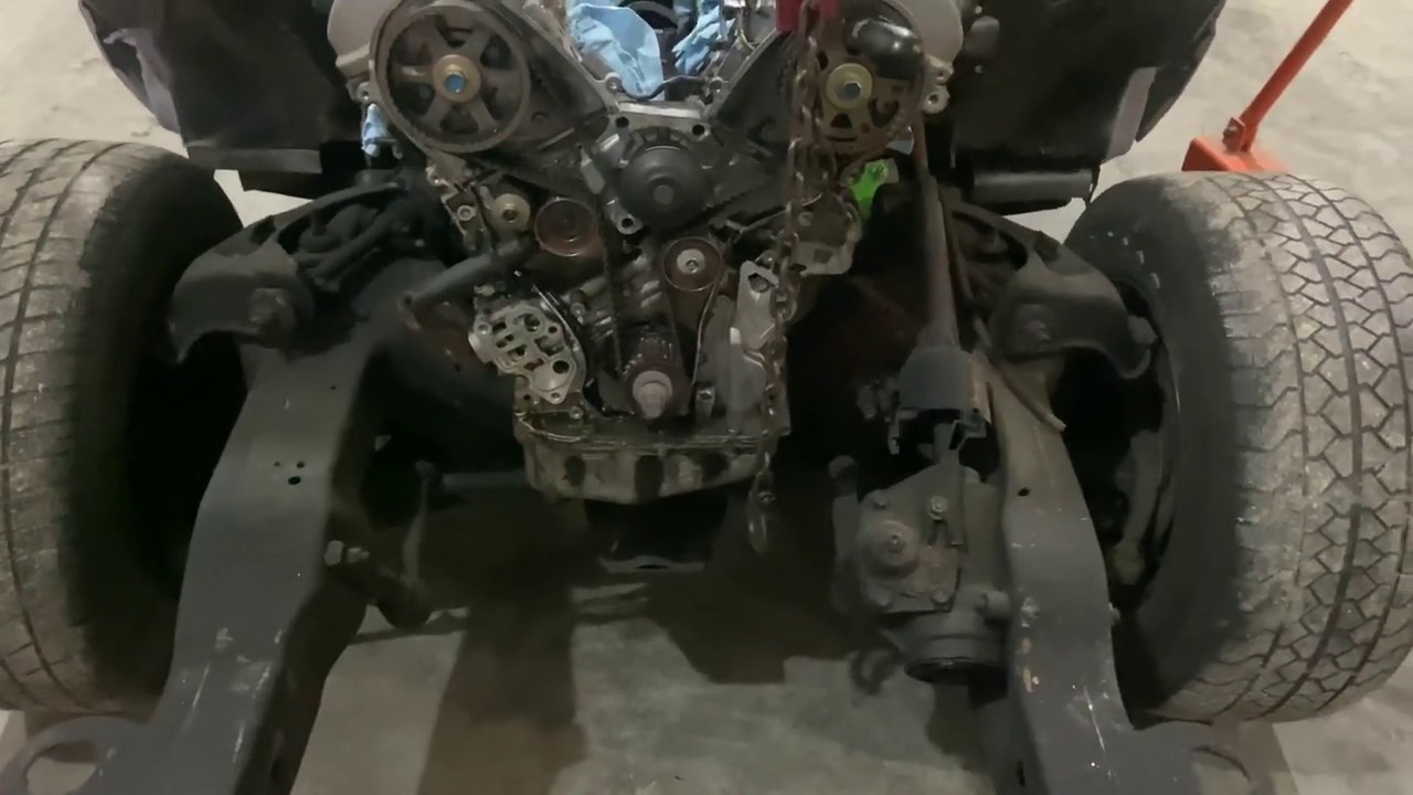 J35 Honda J series Rwd S10 swap - YouTube