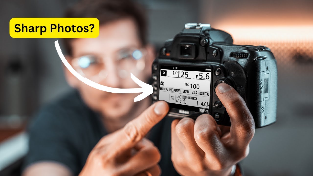 4 Settings To Setup A Brand New Camera | Sharp Photos - YouTube