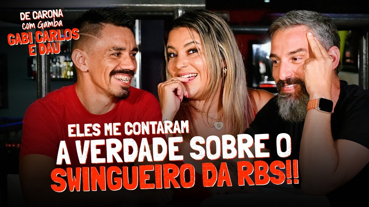 CASAL DAU E GABI CARLOS | DE CARONA COM GAMBA [EP 70] - YouTube