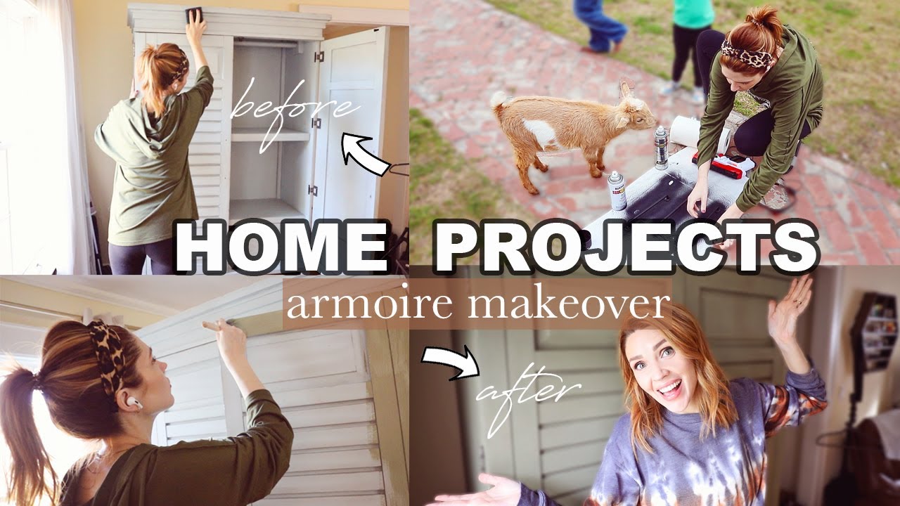 DIY FURNITURE MAKEOVER!! 😍 \\ New Home Renovation Projects - YouTube