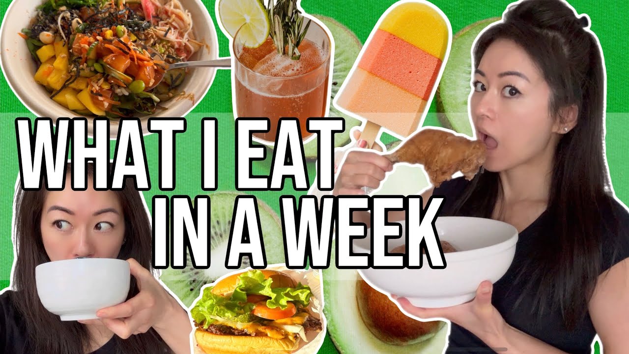 🍽️ REALISTIC What I Eat in a Week as a Food Blogger and Working Mom ...