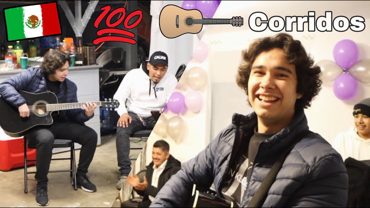 PLAYING MEXICAN CORRIDOS FOR THE FAMILY!! - YouTube