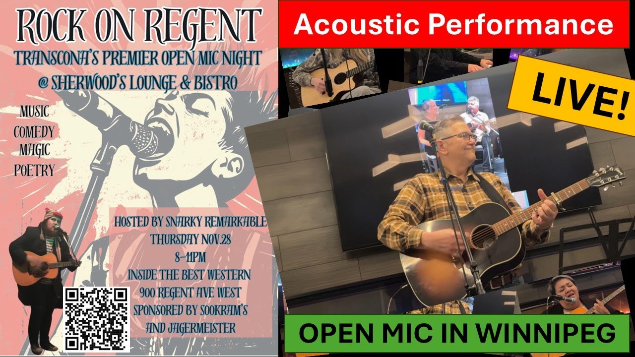 Acoustic Guitar ~ Open Mic Night - YouTube
