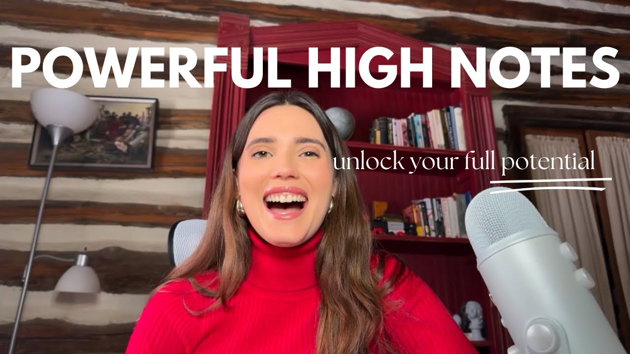 How to belt | The key to sing powerful high notes - YouTube