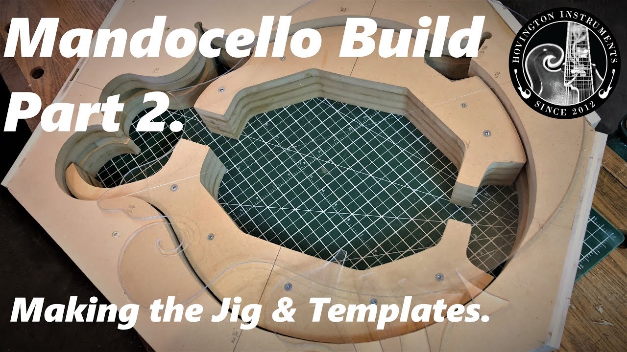 Mandocello, making the mold and templates/ Part2 - YouTube