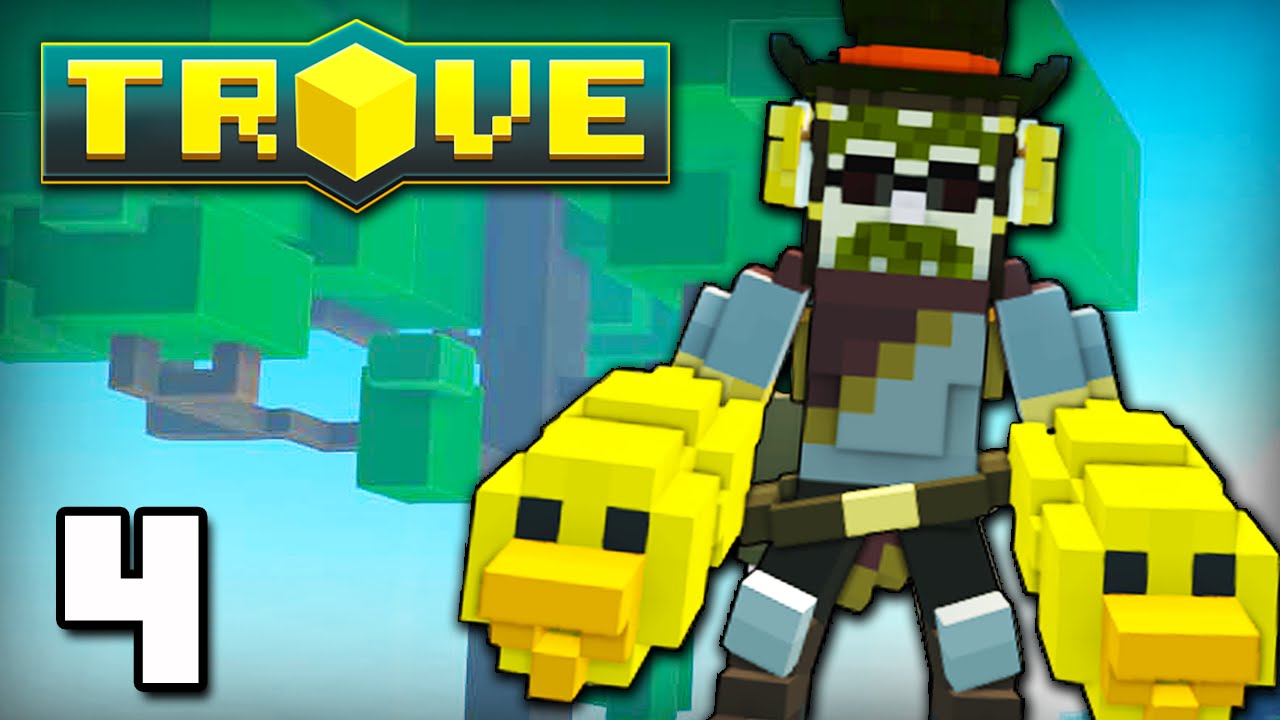 TROVE - MINHA CASA E MEU PERSONAGEM! - MINECRAFT E CUBE WORLD! - YouTube
