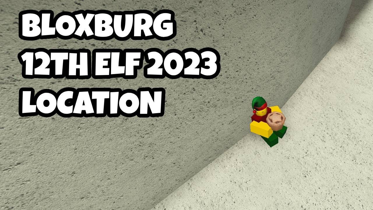 Bloxburg | Elf Hunt #12 Location 2023 - YouTube