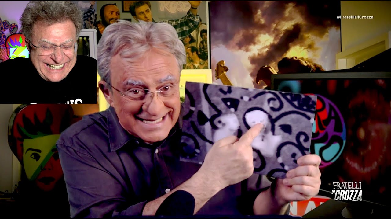 Crozza imita Red Ronnie 29.4.23 UFO, ET, Pier Giorgio Caria, Kubrick ...