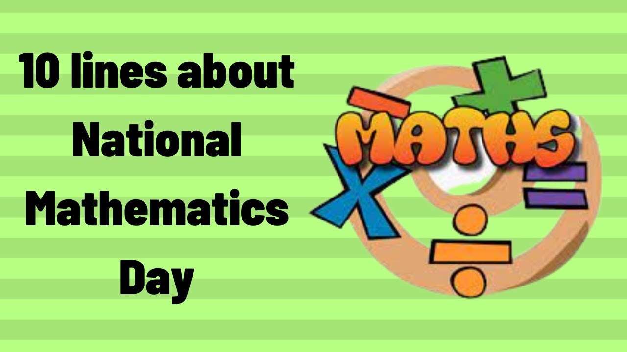 National Mathematics Day ll speech on national mathematics day ll ...