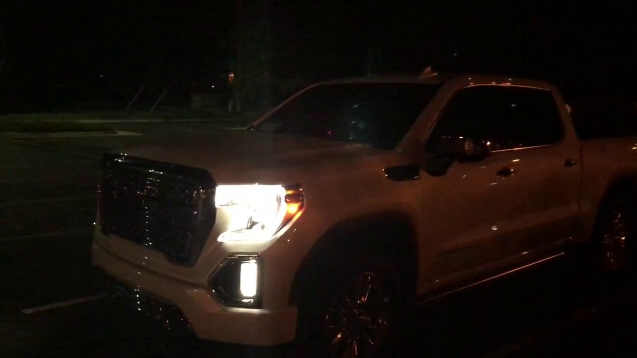 2019 GMC Sierra Denali 1500 Night Review - YouTube