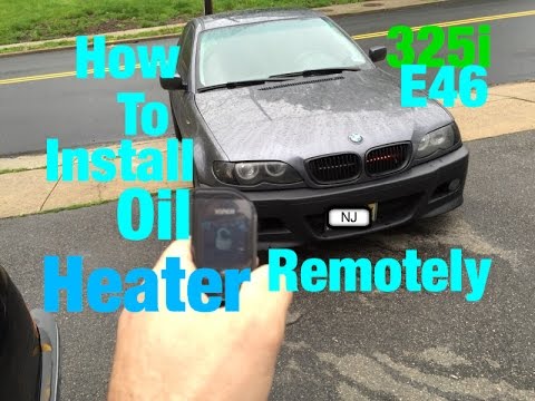 Block Heater Installation Remotely on e46 BMW - YouTube