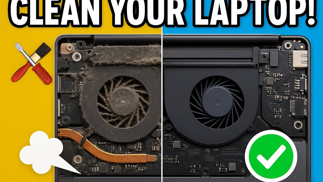 How to Properly Open and Clean Your Laptop | Step-by-Step Guide - YouTube