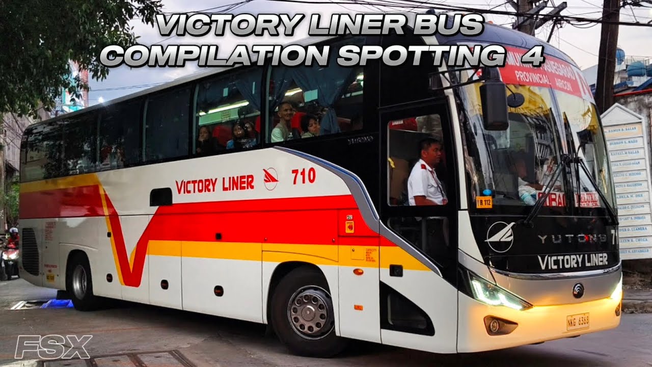 VICTORY LINER BUS SPOTTING COMPILATION # 4 - YouTube