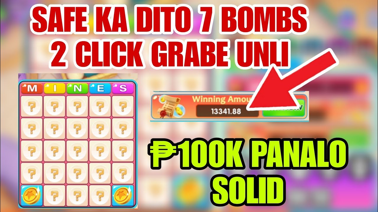 MANILA GAME||FIRS TIME MANALO DITO NG ₱100K SOLID KA TALAGA MINES - YouTube